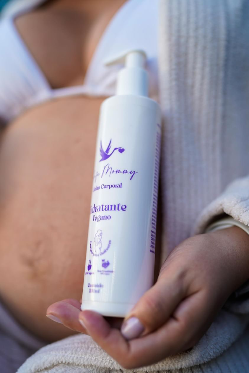 Hidratante Corporal Vegano Safe Mommy Para Gestantes 250mL - Safe Mommy